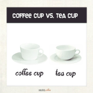 What is the difference between Coffee Cups and Tea Cups?